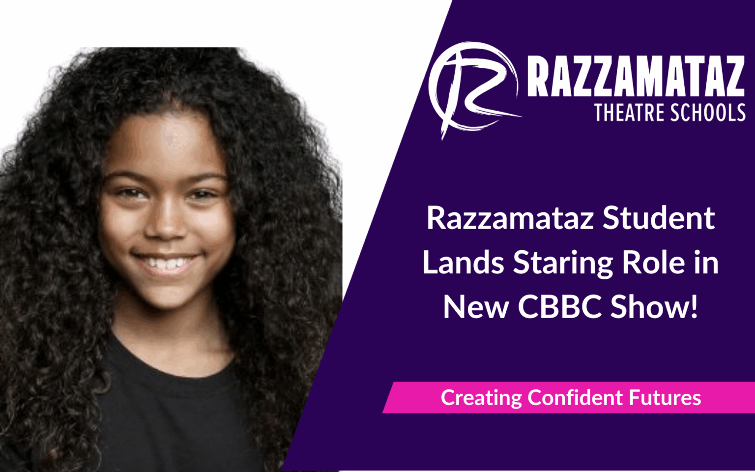 Razzamataz student lands staring role in new CBBC show - Razzamataz